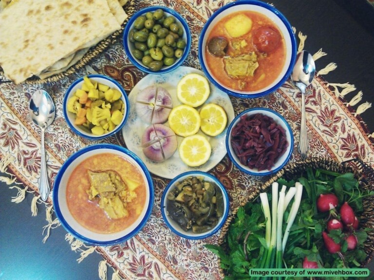 Iranian Food Local Cuisine +1001 Tastes | Destination Iran